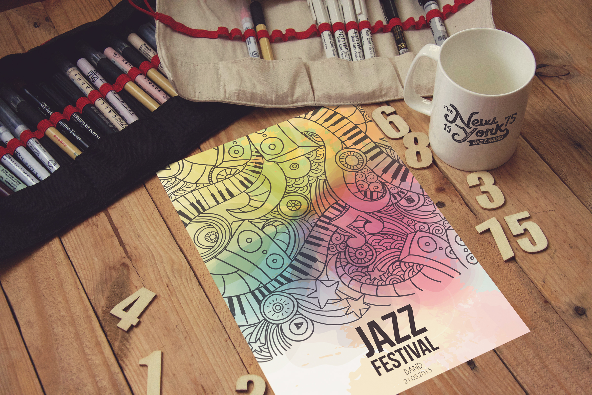 Mockups: Sketch Poster View
